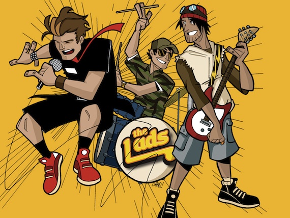 The Lads Band Give-away Winner. - samluce.com